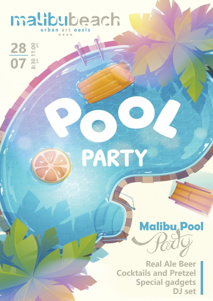 Pool party at Malibu - Camping Malibu Jesolo